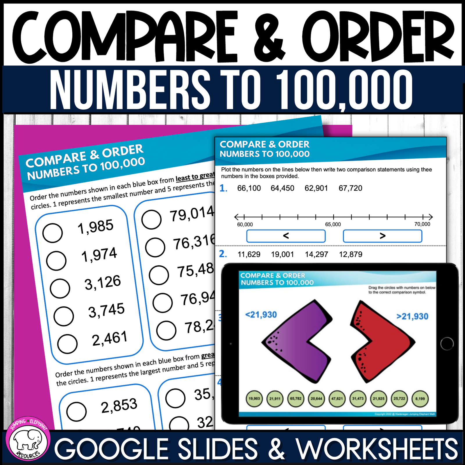 Strategies and Activities for Comparing and Ordering Whole Numbers in ...