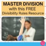 Master Division: Free Divisibility Rules Poster and Bookmarks for ...