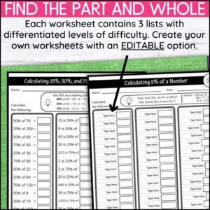 Teaching Percentages in Small Steps: Using Benchmark Percents From 1% ...